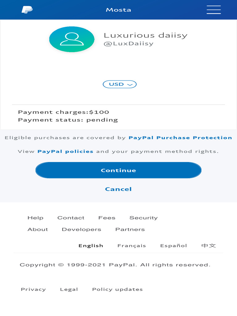 PayPal Send Money Preview 2 | PDF