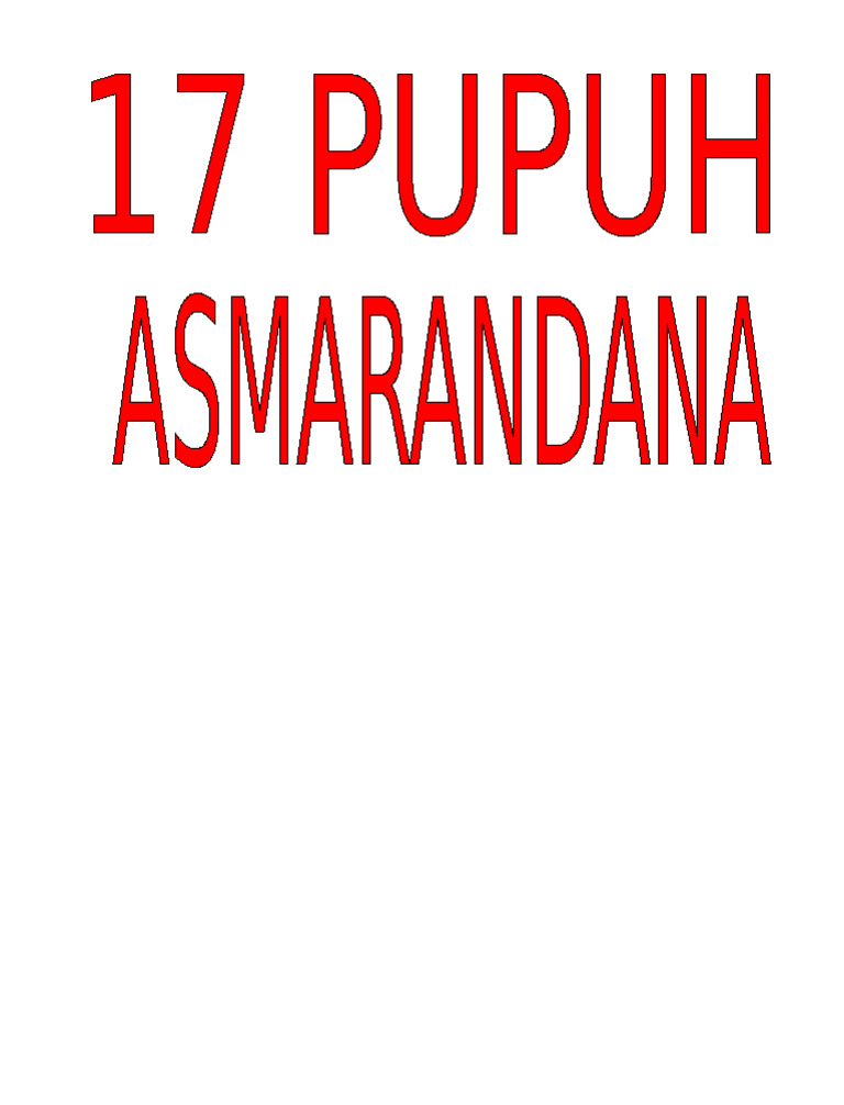 17 Pupuh | PDF