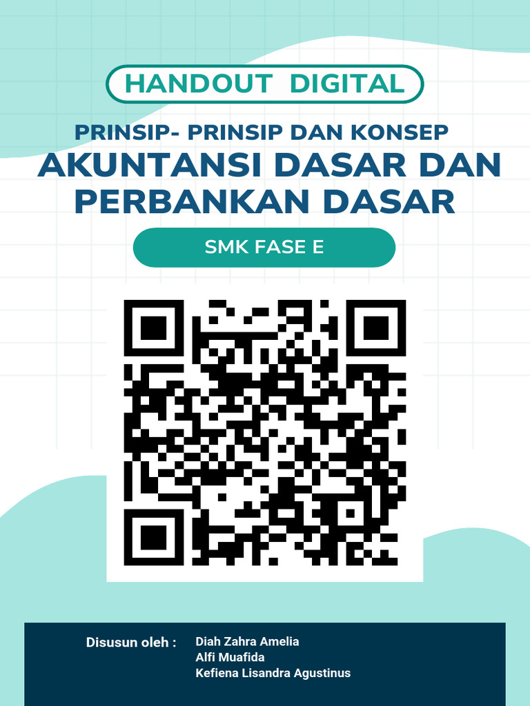 E-Handout Prinsip - Pronsip Dan Konsep Akuntansi Dasar Dan Perbankkan | PDF