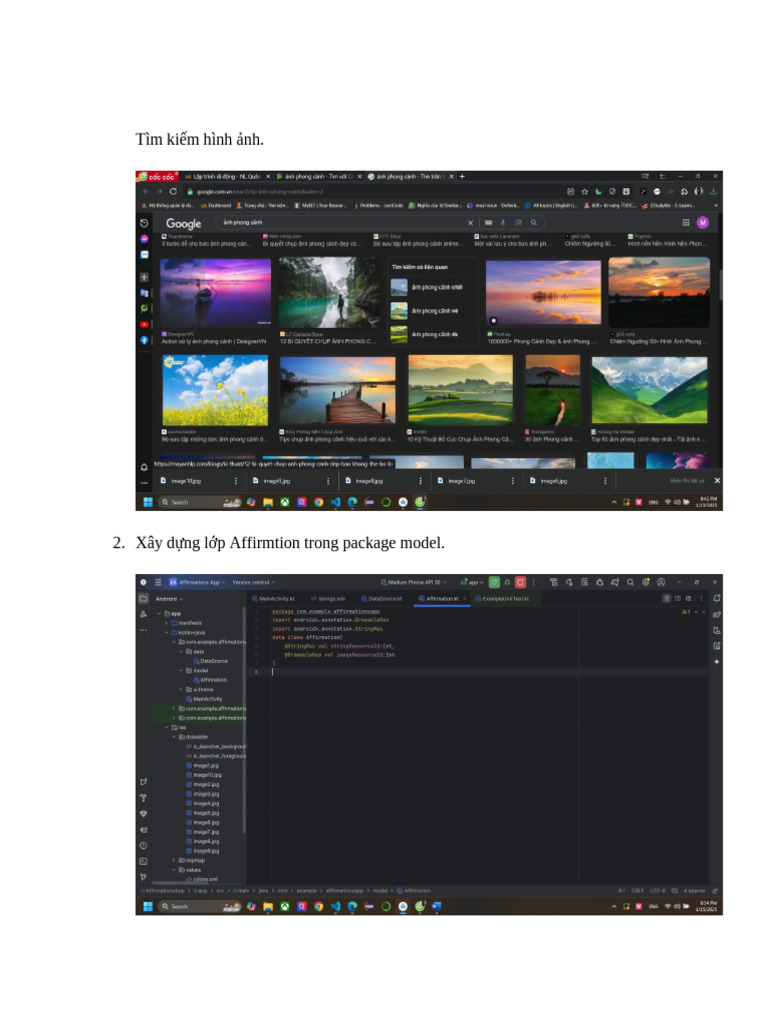 Lab3 Affirmation App-1 | PDF