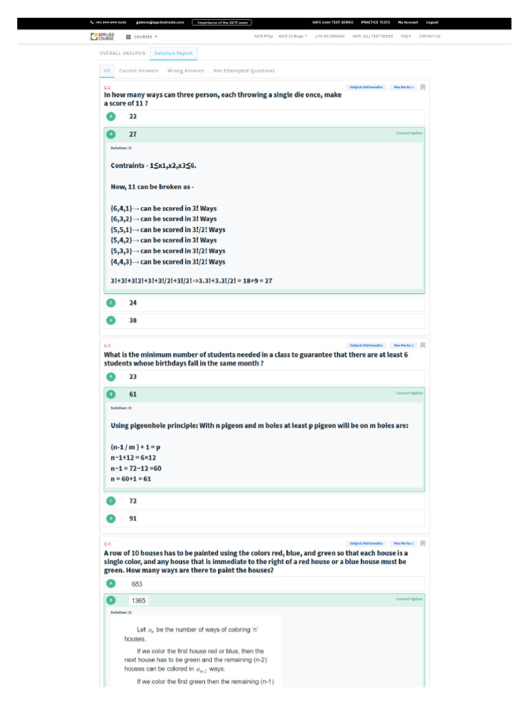 Practice Test The Wager Course | PDF