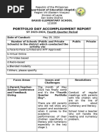 ACR 2nd Quarter Portfolio Day SY 2024 - 2025 | PDF | Behavior ...