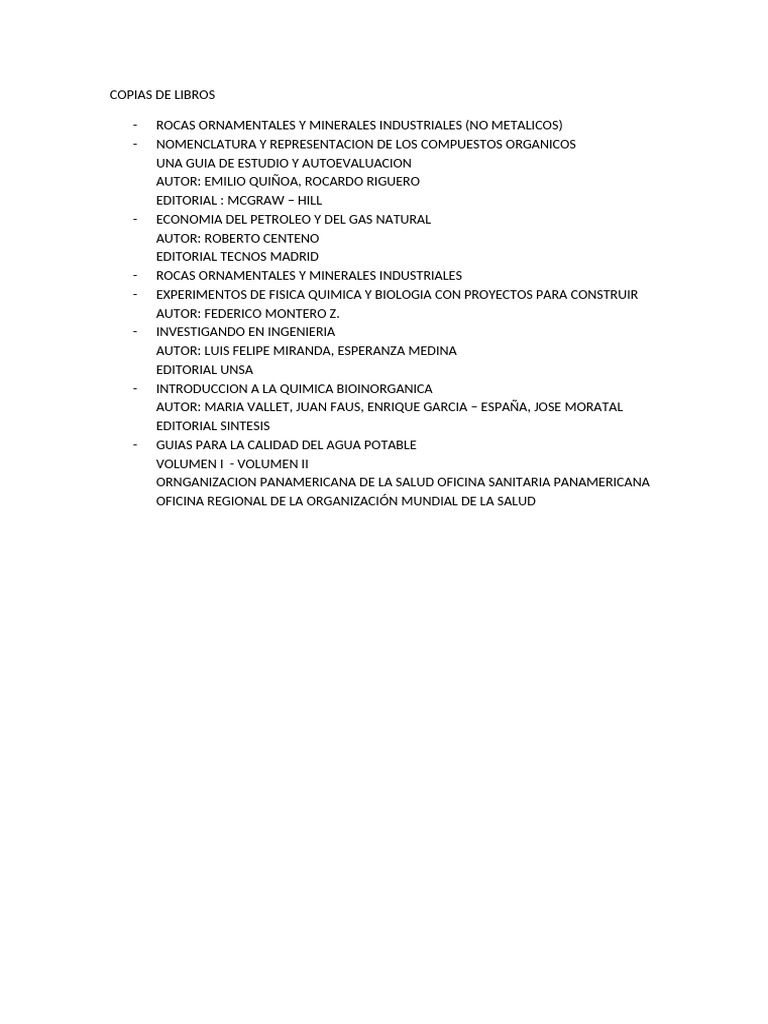 Libros de Ciencia y Tecnología | PDF
