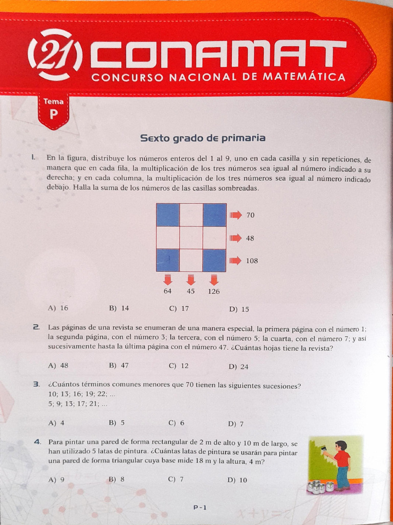 Examen Conamat | PDF