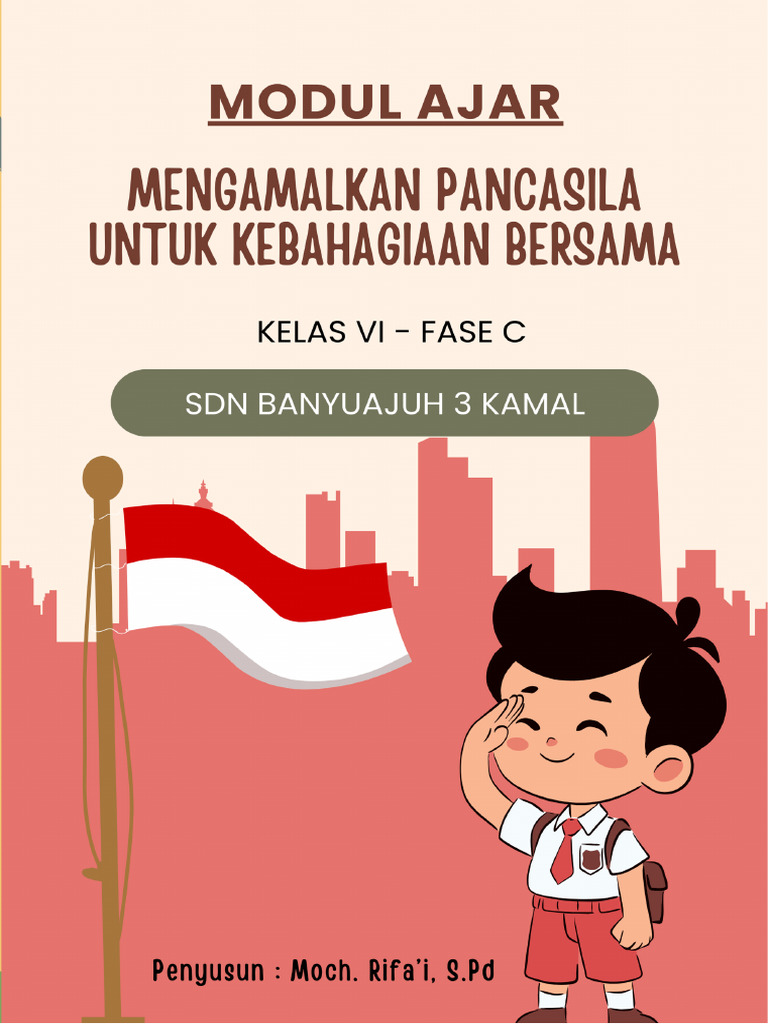 Modul Ajar PP Kelas 6 Siklus 1 Pembelajaran 1 | PDF