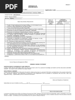 Annex C-2 - Checklist of Requirements and Omnibus Sworn Statement | PDF