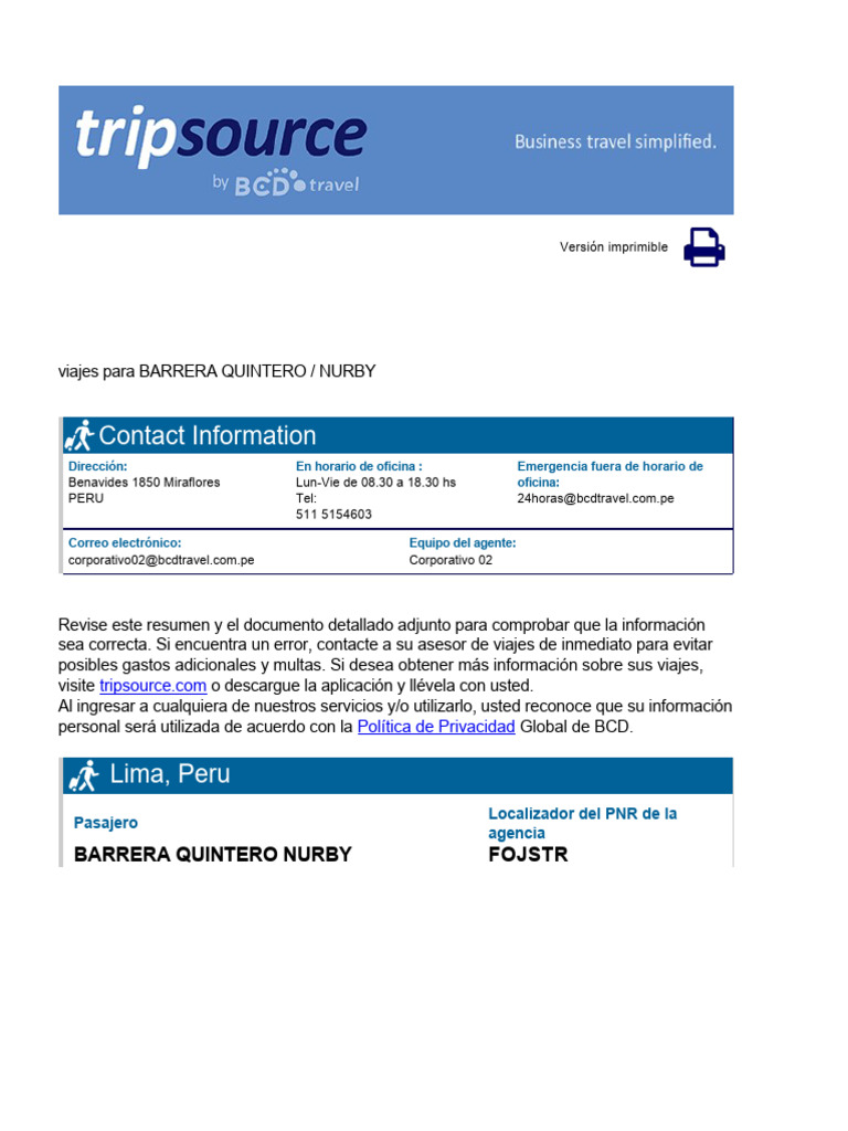 Anexo con comunicación de recibo de viaje - FOJSTR - 11 de diciembre de 2024 | PDF | aerolíneas ...