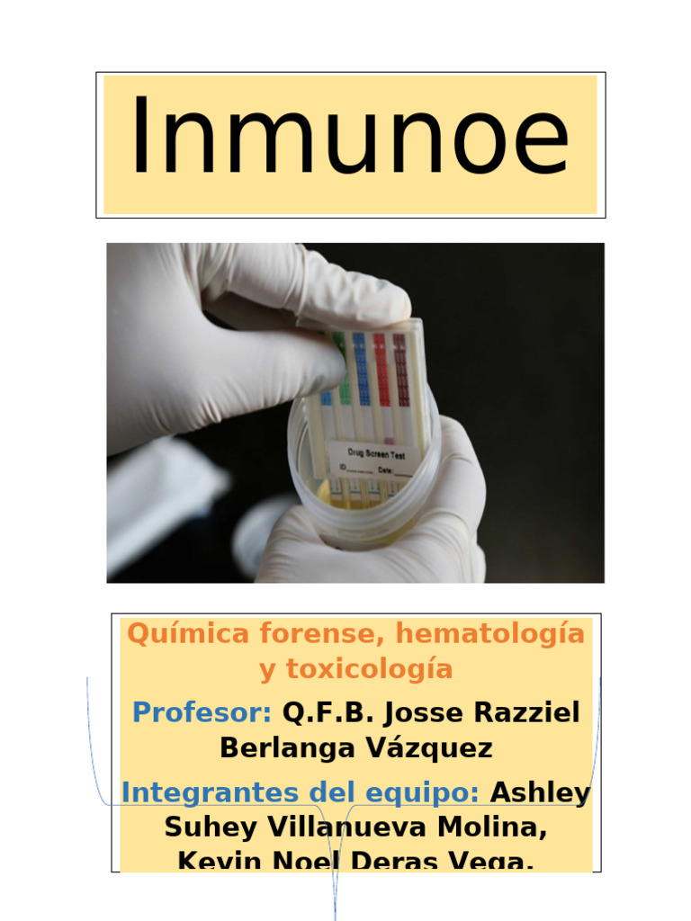 Inmunoensayo Practica | PDF | Pruebas medicas | Medicina