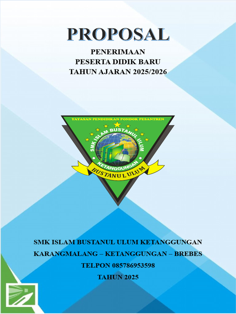 Proposal PPDB SMK IBU 2025 | PDF