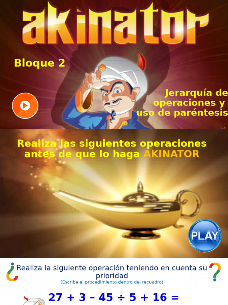 Bloque 2. Jerarquía de Operaciones y Uso de Paréntesis | PDF