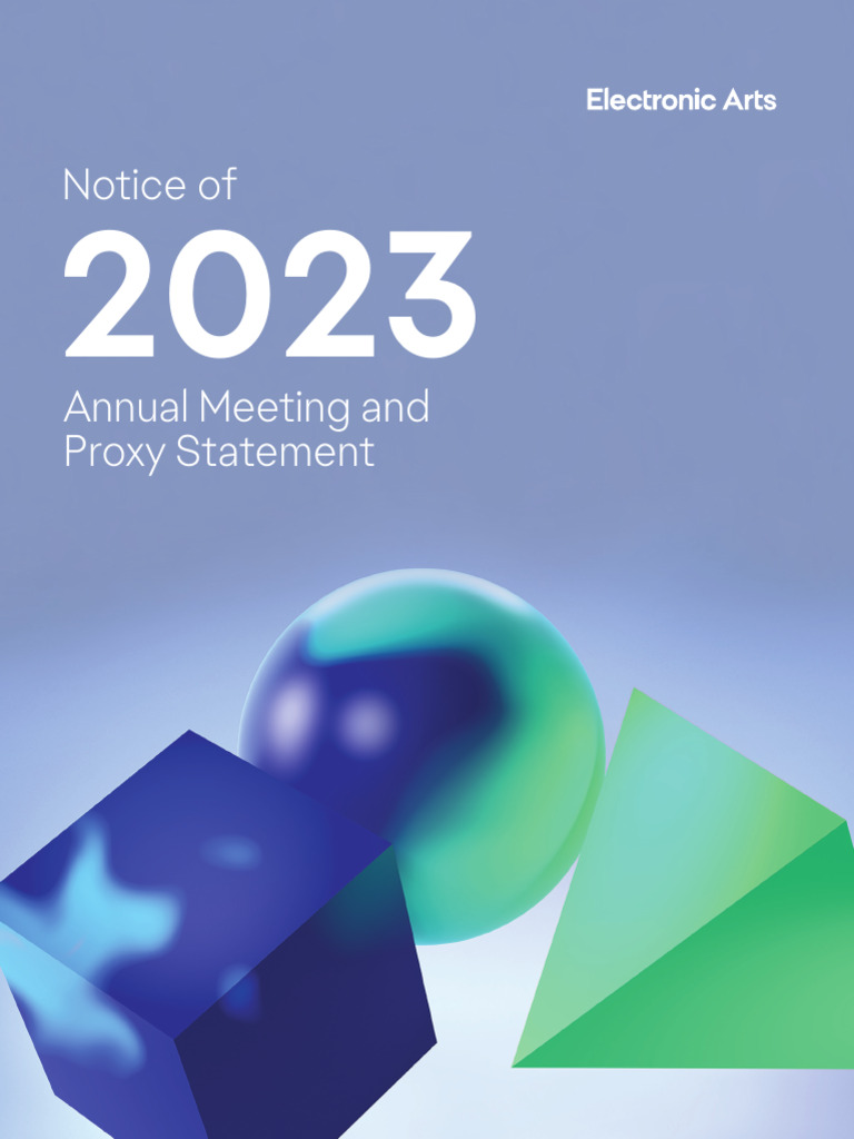 EA 2023 | PDF | Board Of Directors | Corporations