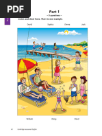 Listening Yle Sample Papers Flyers Vol 1 | PDF