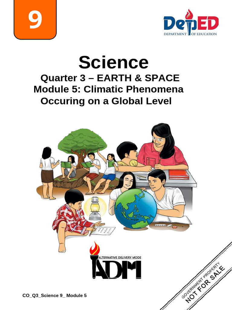 SCI9-Q3-MODULE5.pdf 20250213 110231 0000 | PDF | Climate Change | Greenhouse Gas