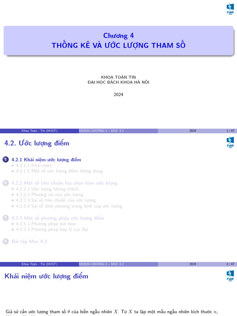 MI2020 Chap4 4.2 FAMI | PDF