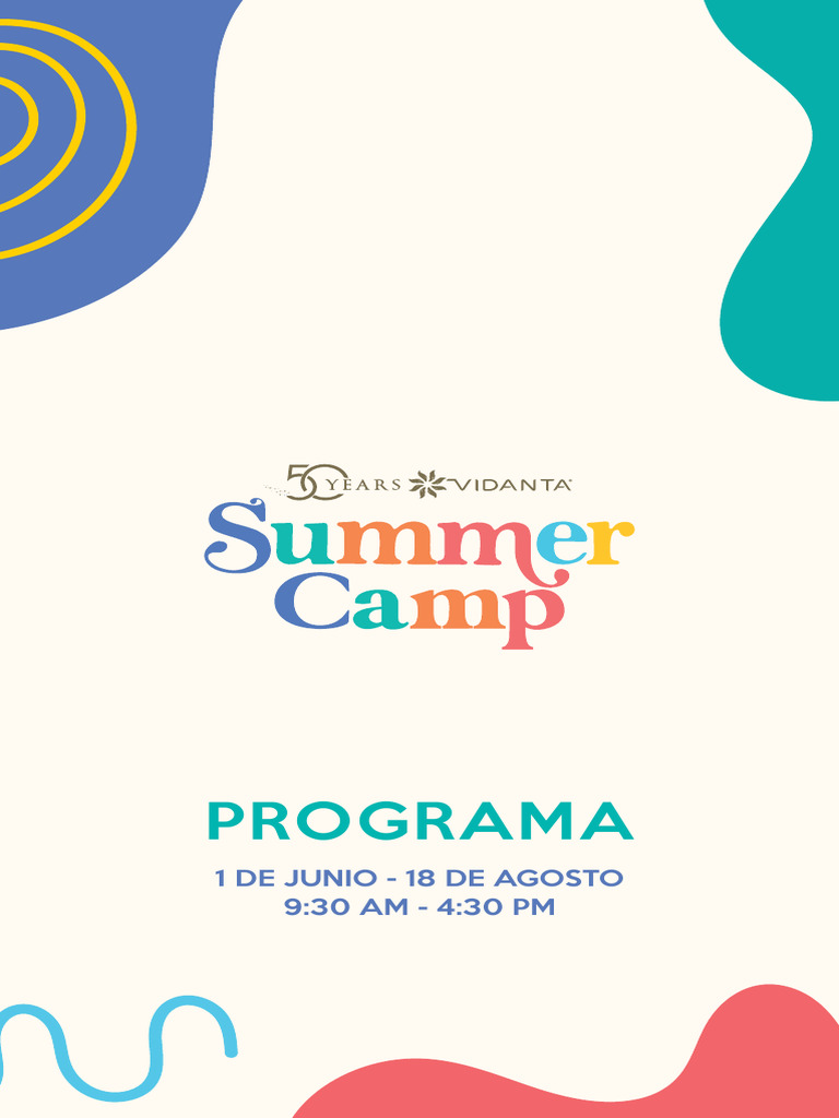 Vidanta Summer Camp: Diversión para Niños | PDF
