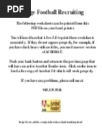 ULTIMATE SCOUTING REPORT | American Football | National Football League ...