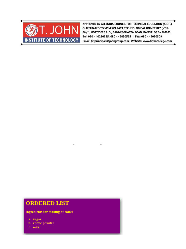 Module-1 Question Bank | PDF