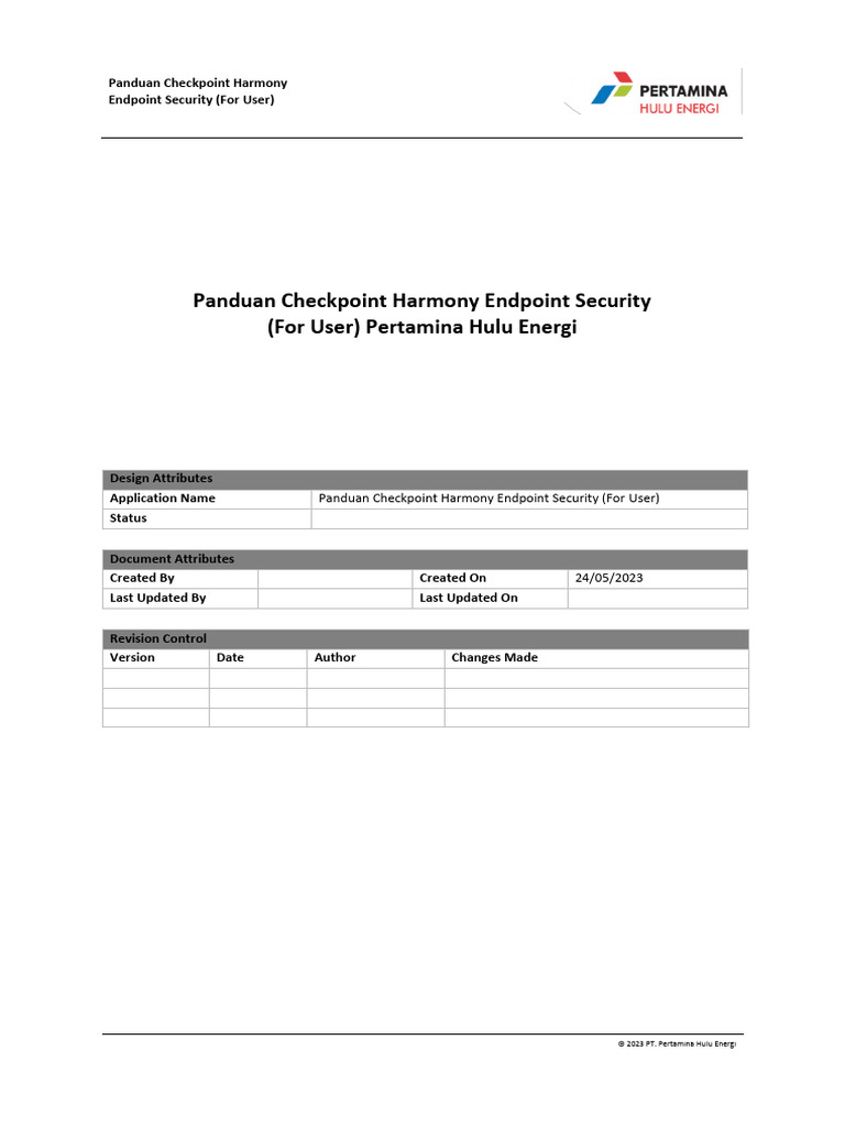 Panduan Scan dan Update Harmony Checkpoint (untuk user) | PDF