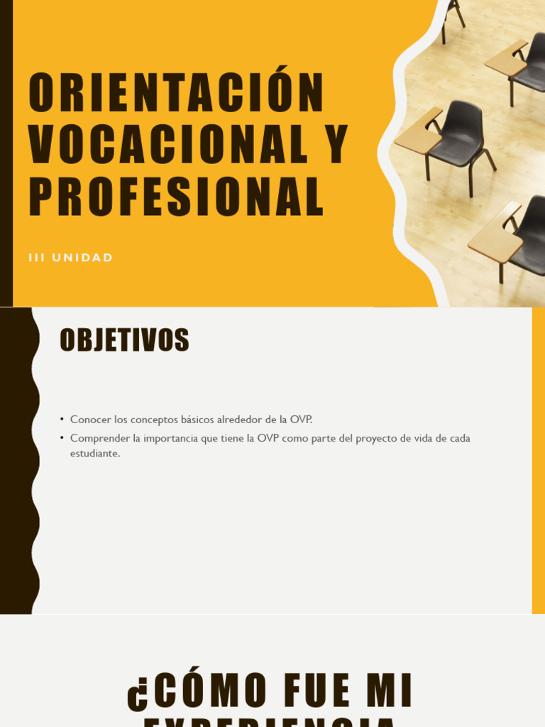 Guía de Orientación Vocacional y Profesional | PDF | Pedagogía | Cognición
