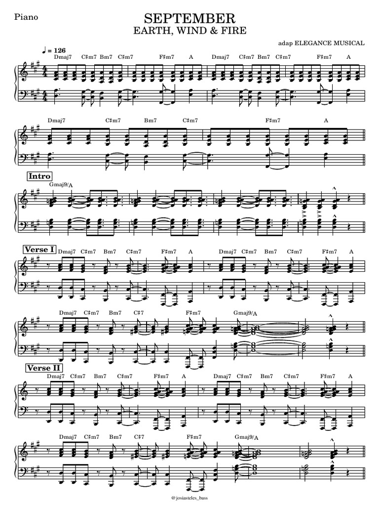 06 September - Earth - Wind - Fire-Piano | PDF