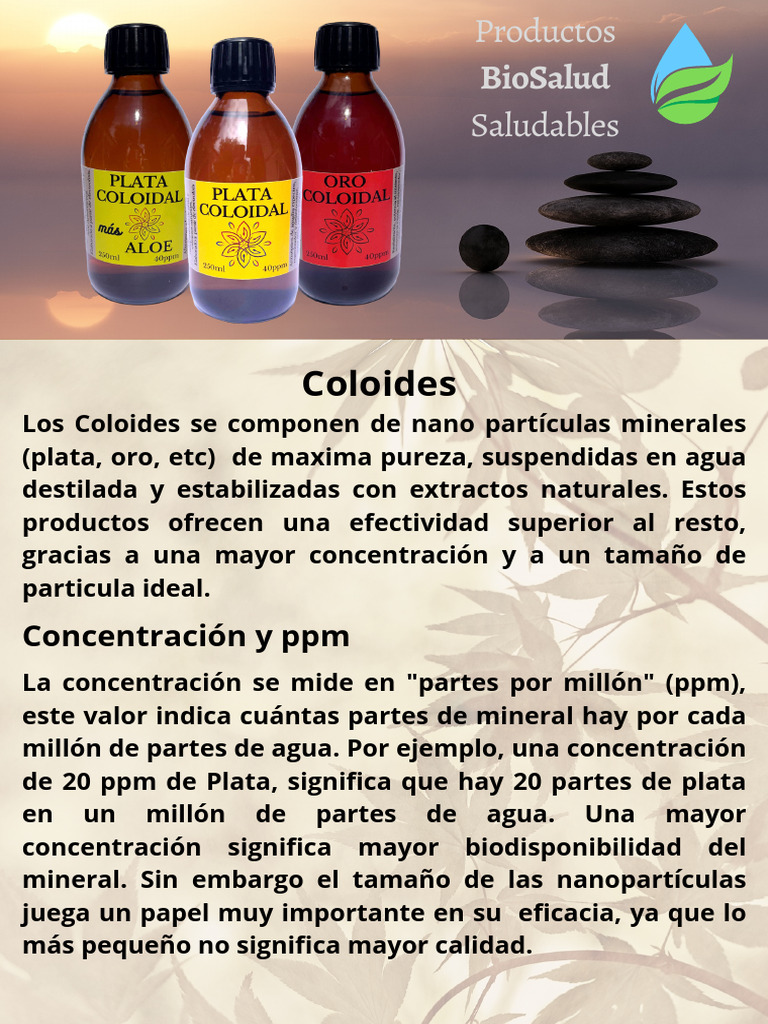 BioSalud Coloides | PDF