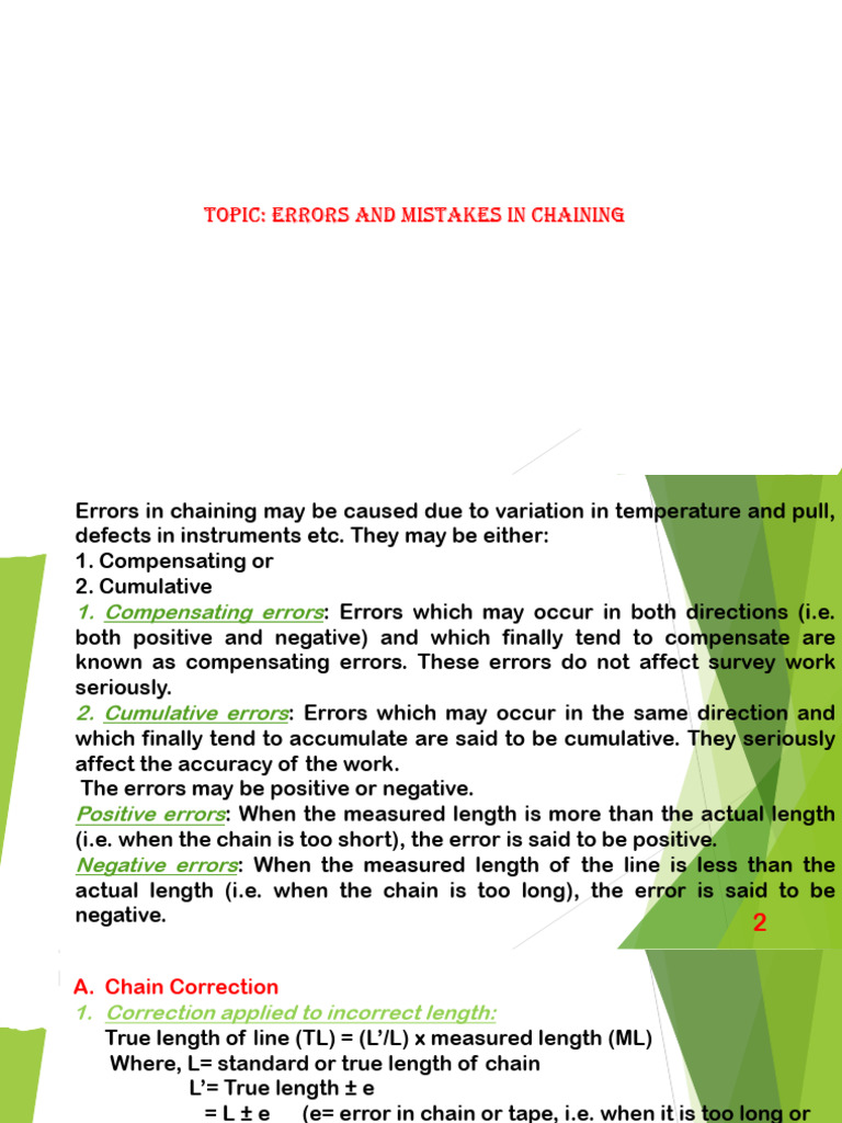 2.errors in Chains-1 | PDF