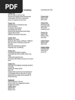 Vocabulary List for The Outsiders | PDF | Metaphysics Of Mind ...