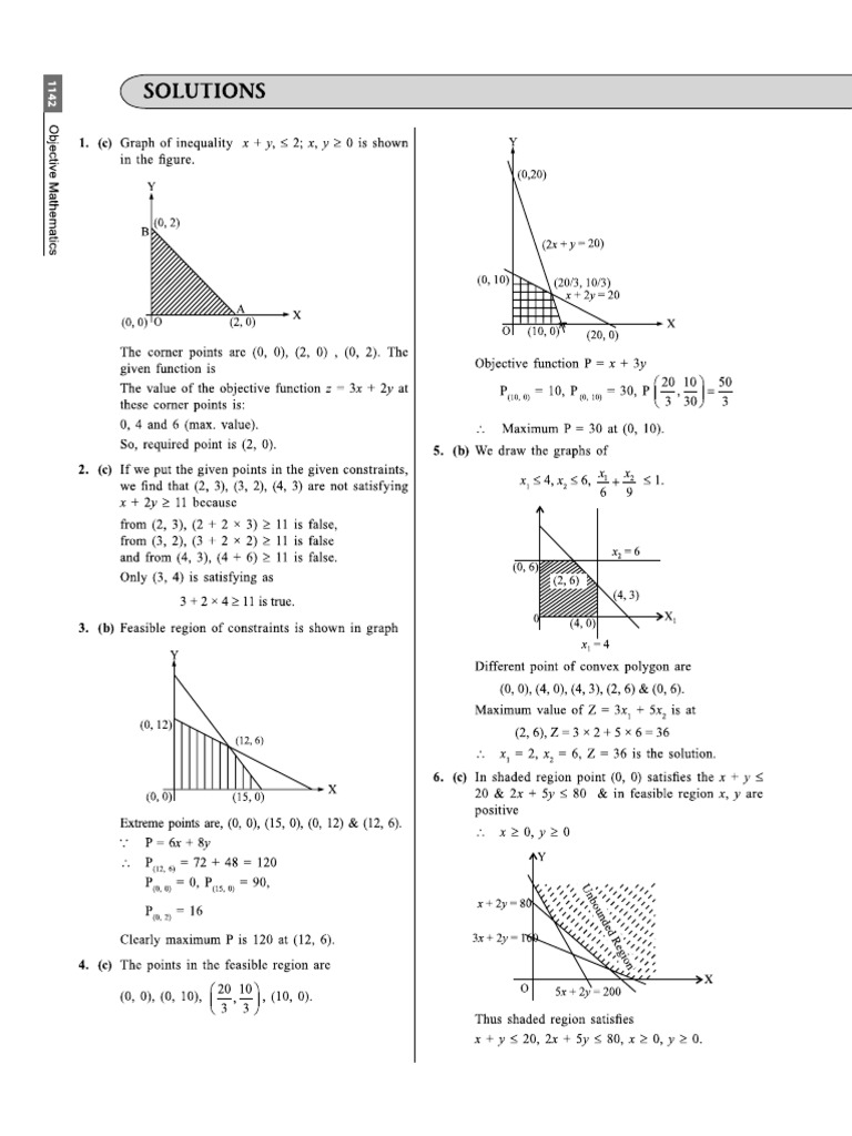 Linear Programming | PDF