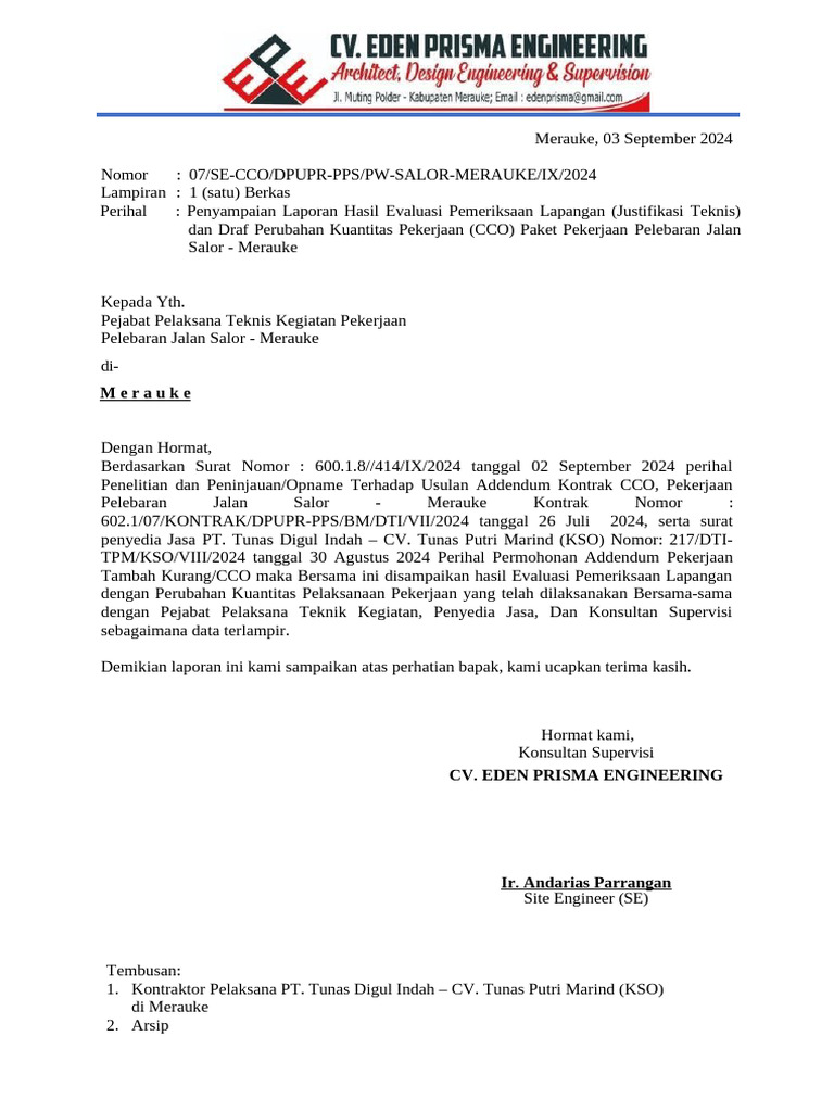 Pengantar Justek Eci Senggo - Copy | PDF