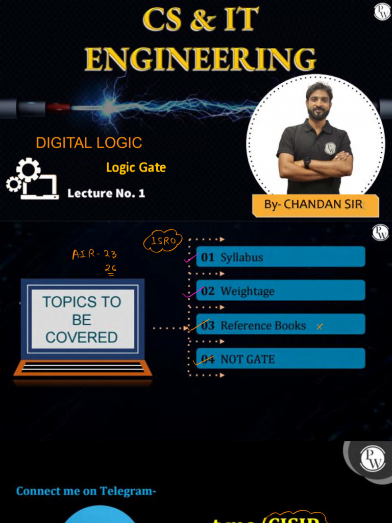 Logic Gate 01 - Class Notes | PDF
