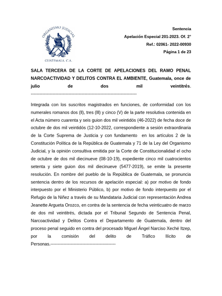 Expediente Del Recurso de Apelacion, Gilberto Noriega | PDF | Apelación ...