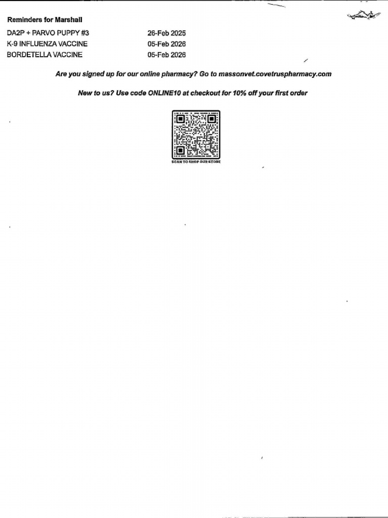 Marshall Vet Bill | PDF
