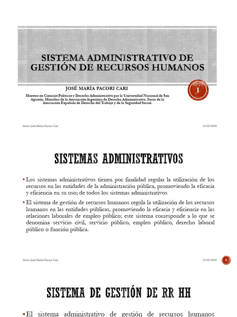 Gestión de Recursos Humanos Públicos | PDF | Gestión de recursos humanos | Derecho laboral