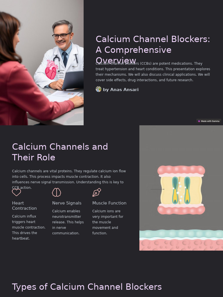 Calcium-Channel-Blockers-A-Comprehensive-Overview | PDF | Heart ...