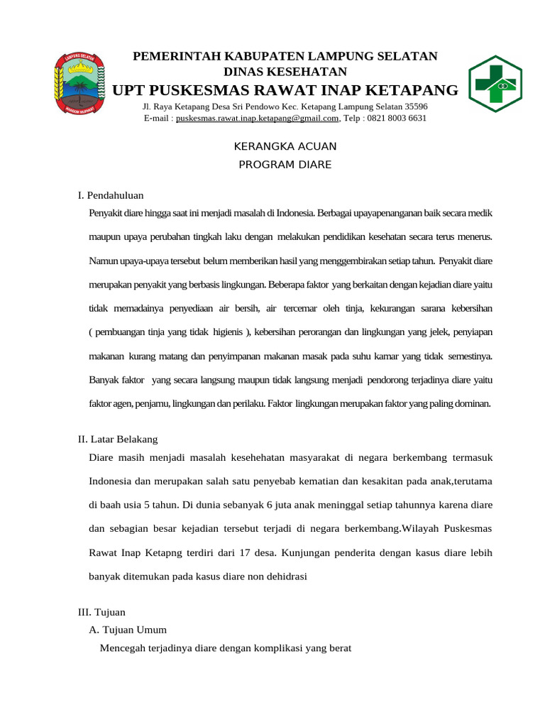 Kak Diare 2022 | PDF