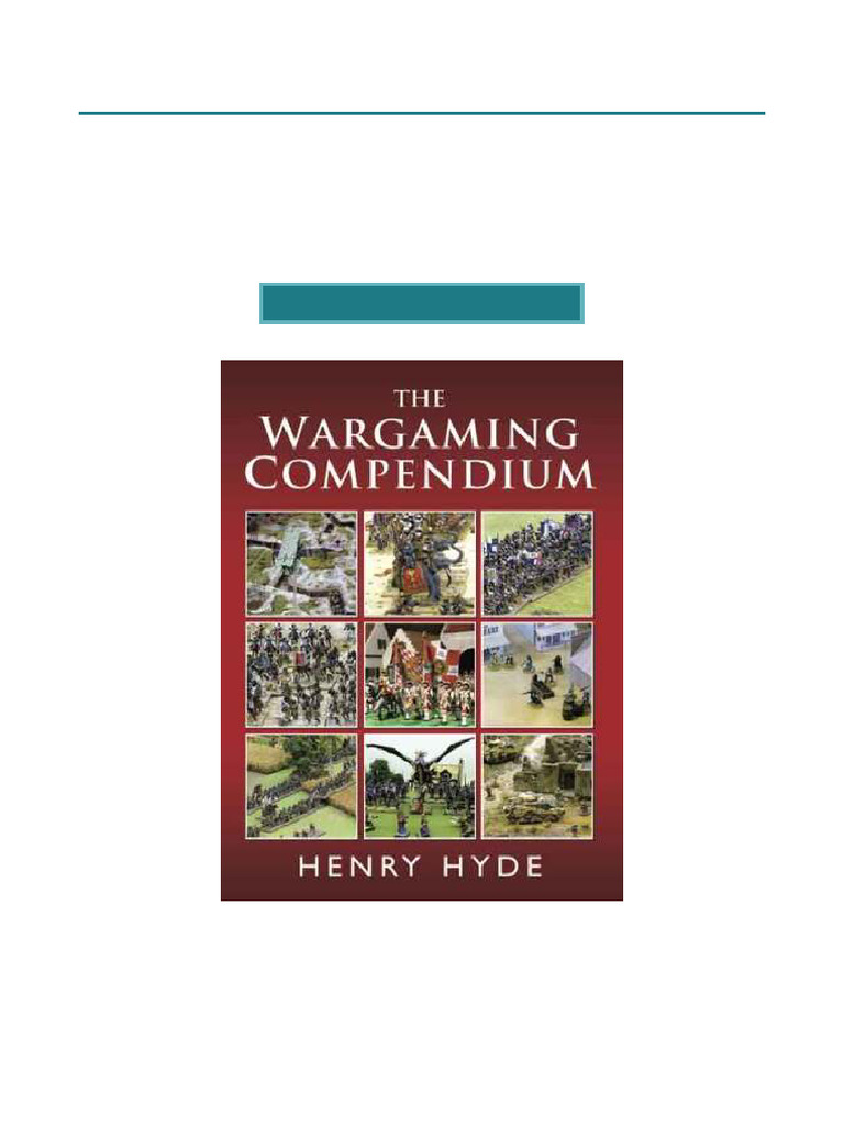 Flash Buy The Wargaming Compendium All Chapter | PDF