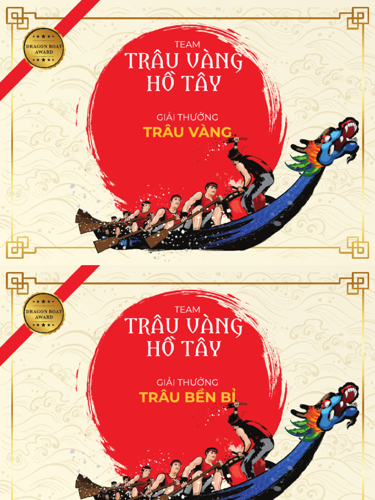 Bang Khen Dua Thuyen | PDF