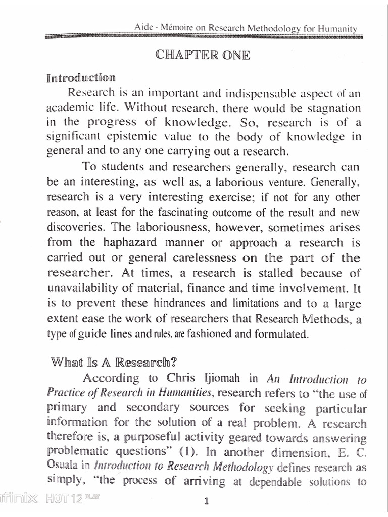 Research Explanation | PDF