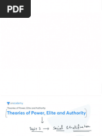 Types and Theories of Elites | PDF | Governance | Political Science