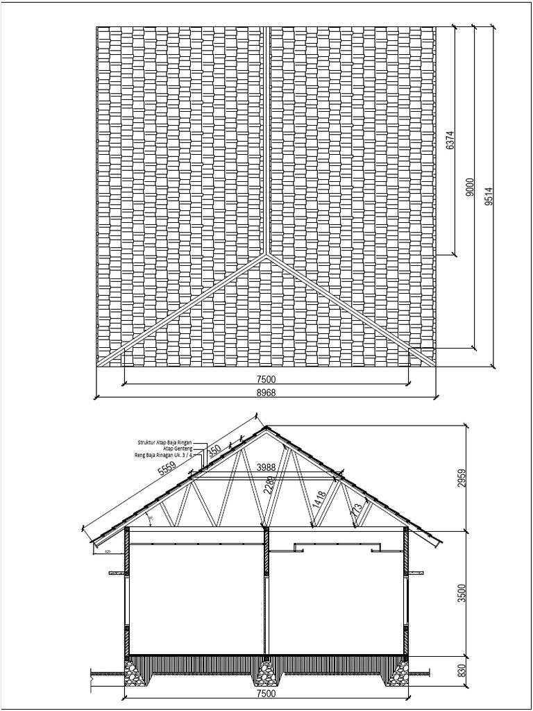 Detail Rangka Atap | PDF