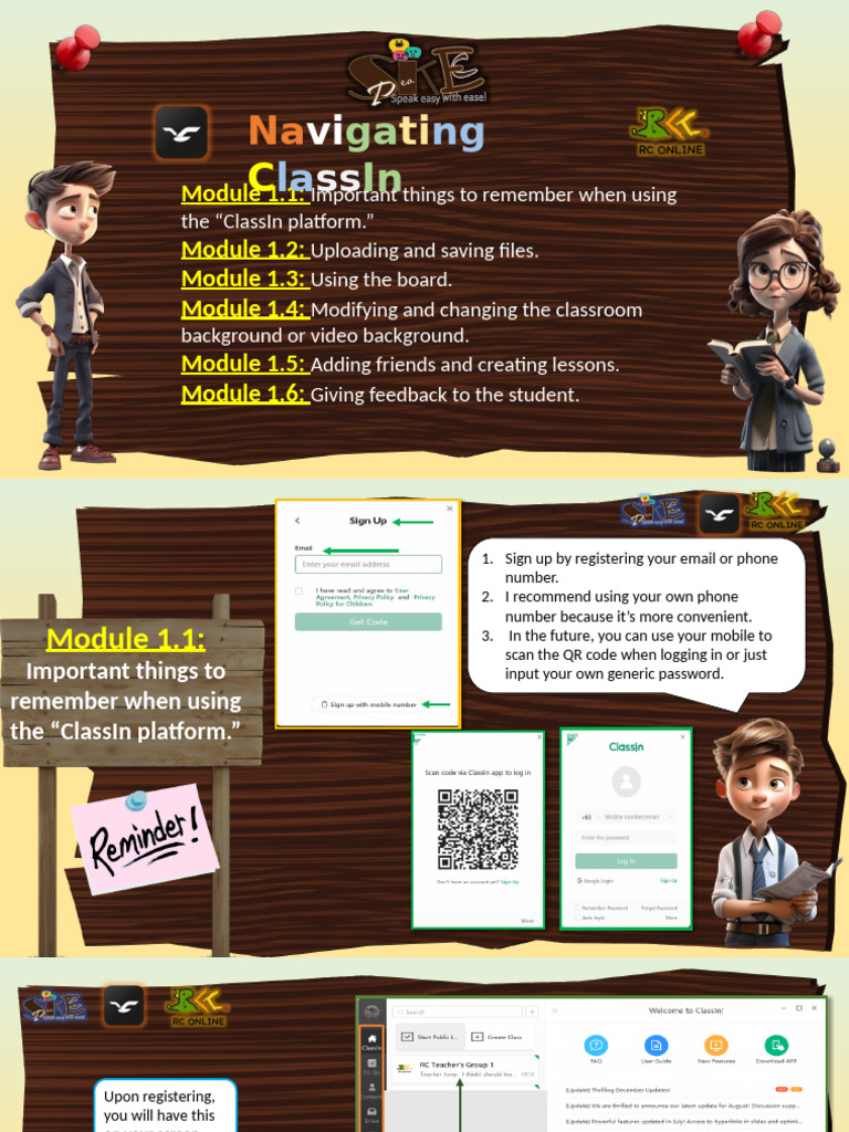 ClassIn Navigation by Speak EC | PDF | Computing | Software