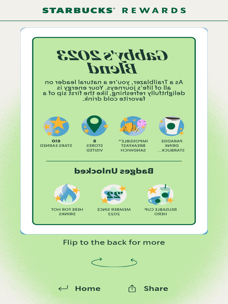 Your Starbucks Blend | PDF