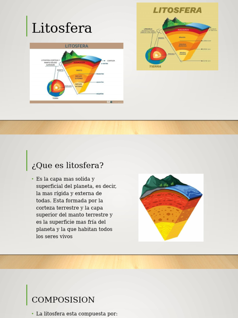Litosfera 2 Equipo 1 | PDF | Corteza (Geología) | Geología