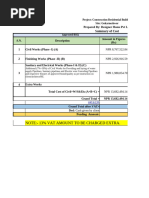Road Estimate (1Km) | PDF
