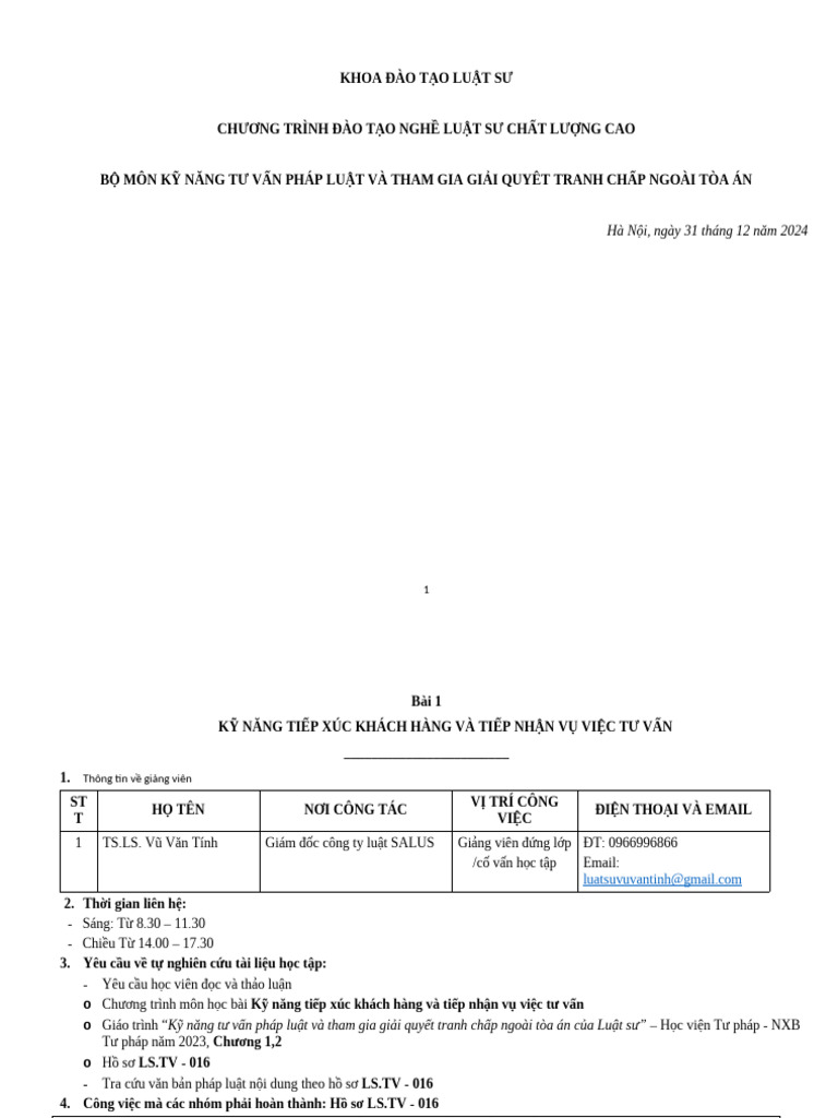 HD Bài 1-4 LS3. CLC | PDF