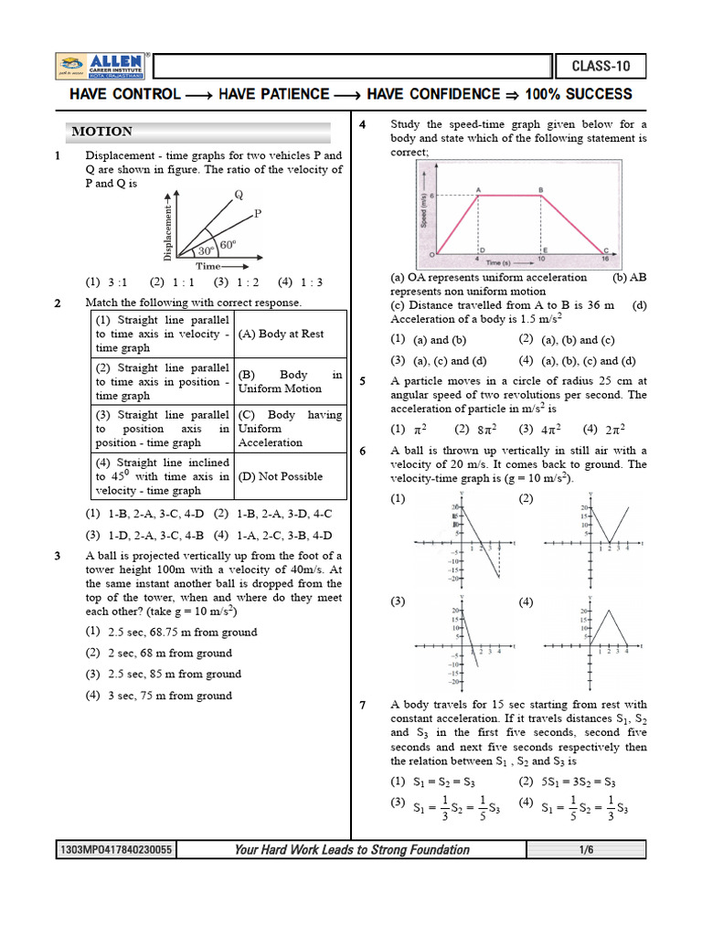 PHYSICS_WORKSHOP_CLASS-10 | PDF | Friction | Force