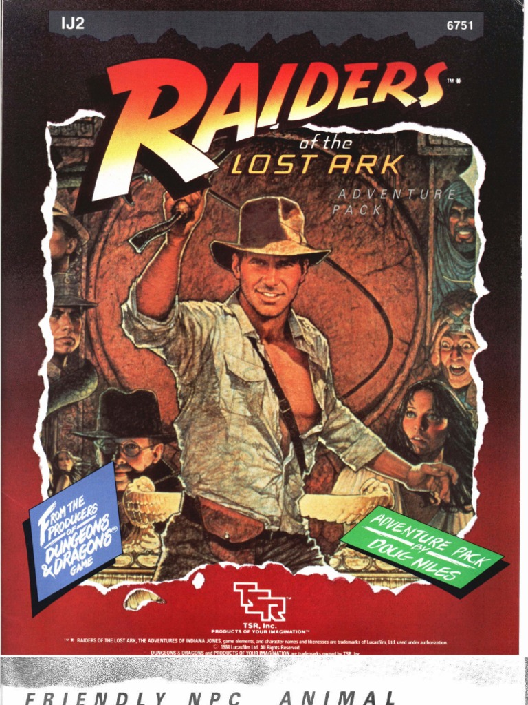 Indiana Jones - IJ2 Raiders of The Lost Ark | PDF | Leisure