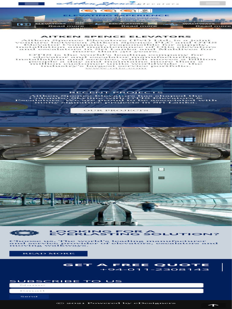 Aitken Spence Elevators – The world’s largest man… | PDF