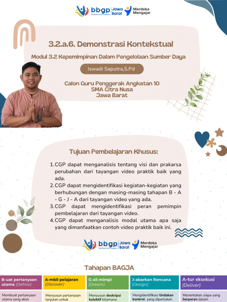 3.2.a.6. Demonstrasi Kontekstual - Modul 3.2 | PDF