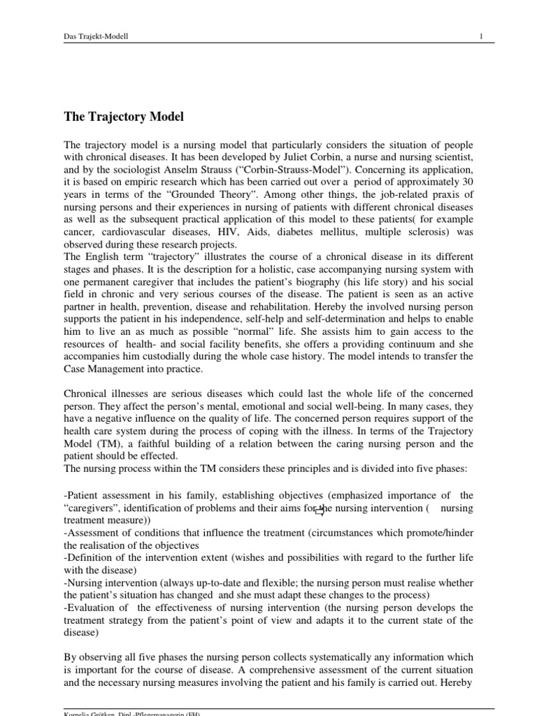 Understanding the Stages and Dynamics of Chronic Disease Through the ...